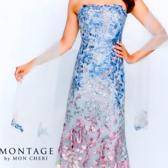 Montage by Mon Cheri | Dresses | Formal Gown | Poshmark